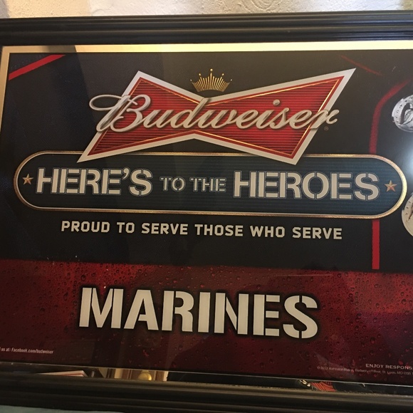 Budweiser | Accents | Budweiser Frame | Poshmark